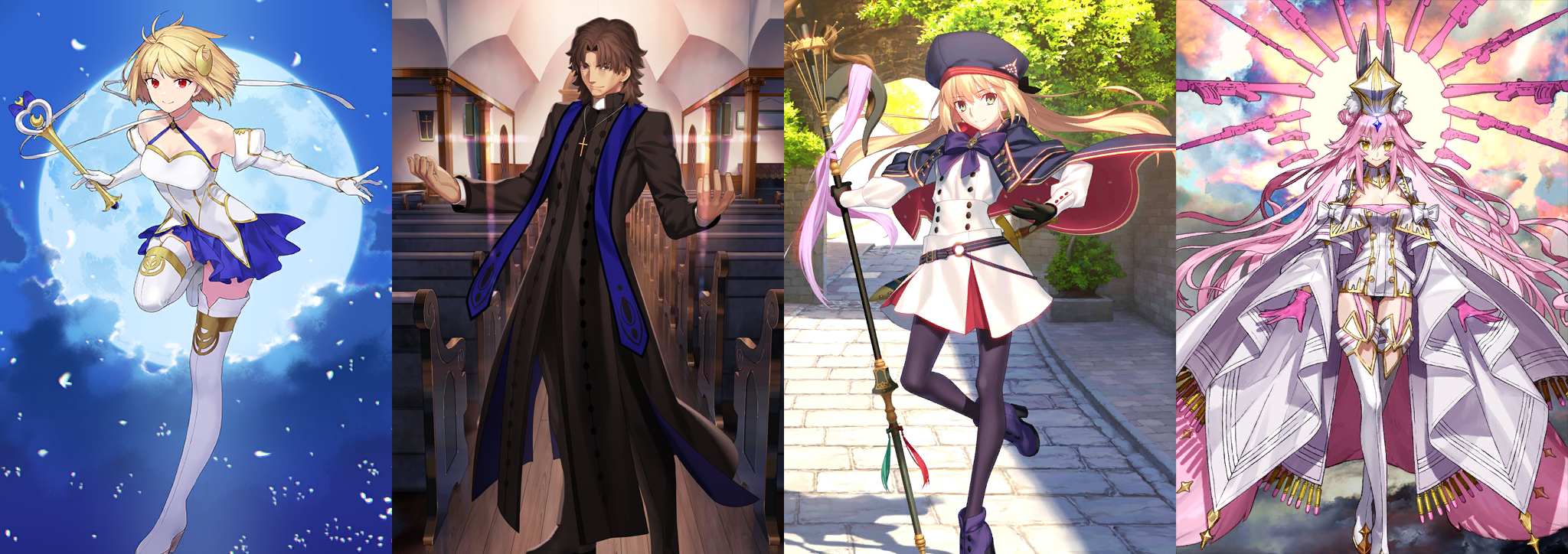 [JP] FGO Phantasmoon Rasputin + Koyanskaya Artoria Caster Castoria + 2 ...