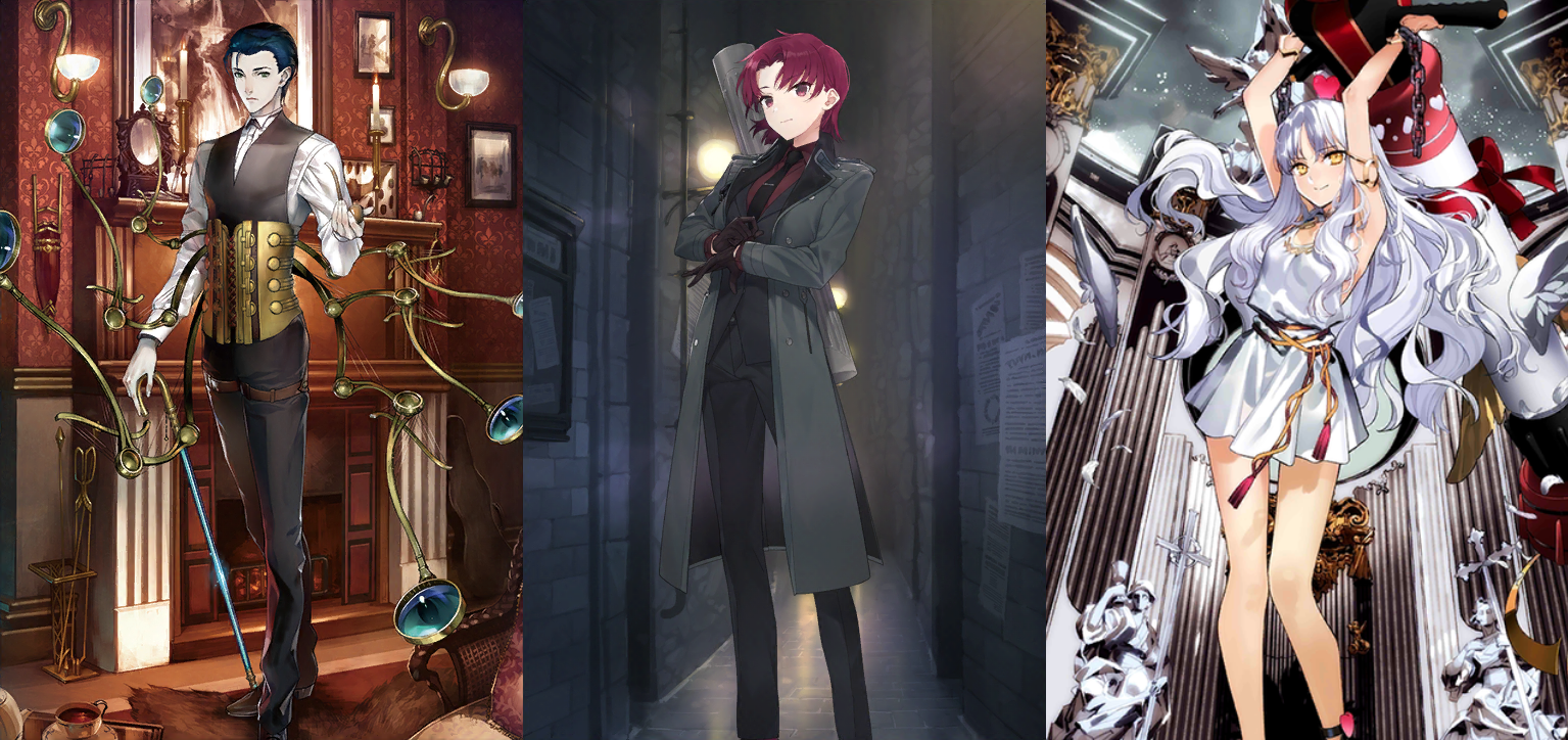 [JP] FGO Sherlock Holmes Caren Bazett + 800-1000SQ Fate Grand Order st ...