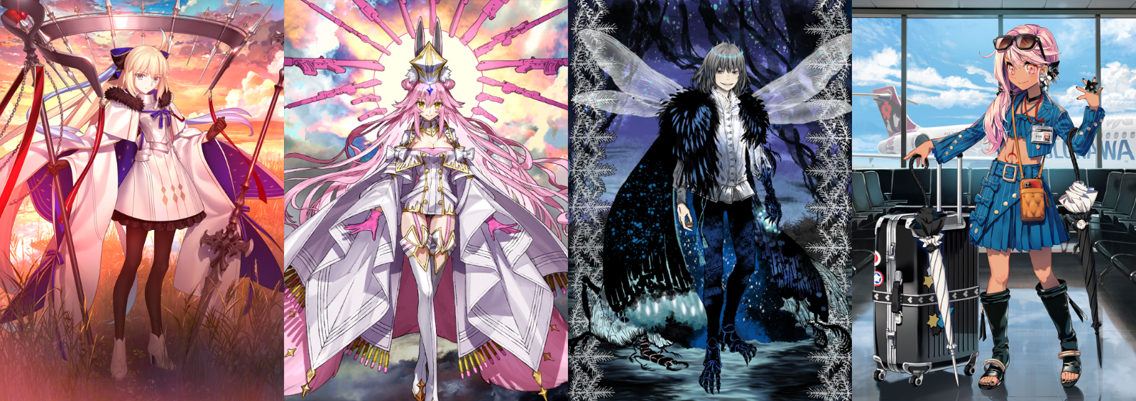 [JP] FGO Tonelico Aesc the Savior Chloe + Koyanskaya Oberon + 3-4x5* F ...