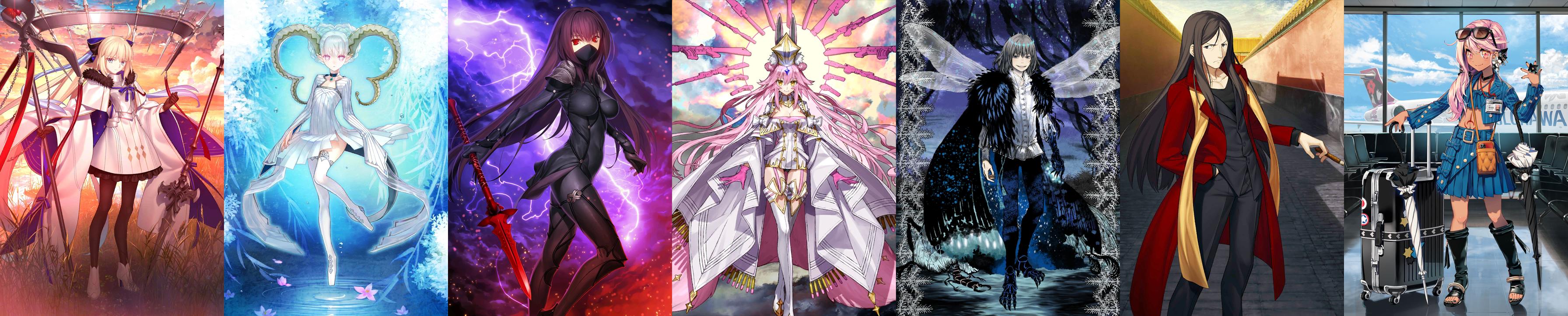 [JP] FGO Tonelico Aesc the Savior + Tiamat Larva + Scathach Koyanskaya ...