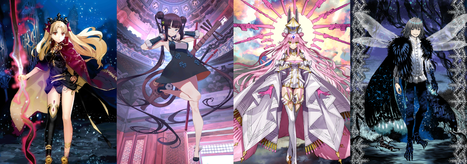 [JP] FGO Yang Guifei Ereshkigal Koyanskaya Oberon Fate Grand Order sta ...