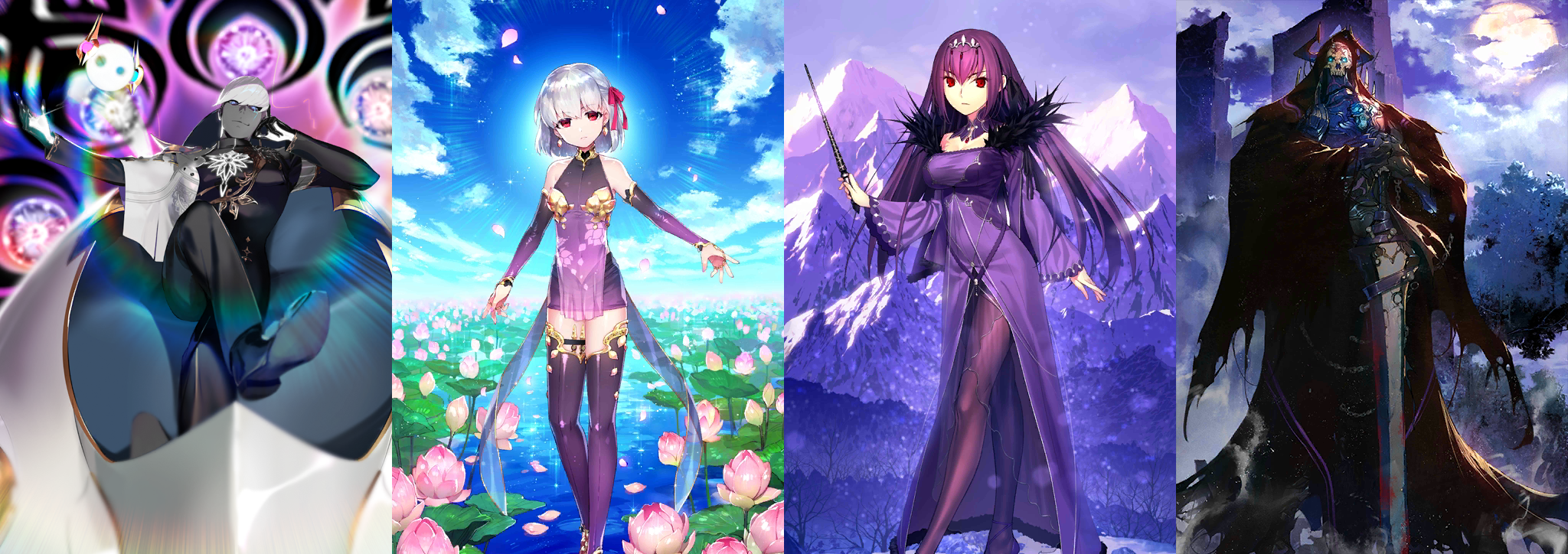 [JP] [INSTANT] FGO Indra Kama King Hassan Skadi Fate Grand Order start ...