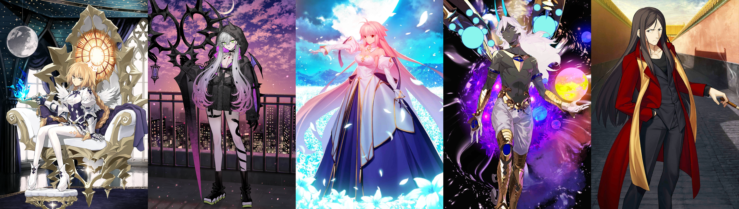 [JP] [INSTANT] FGO Metatron Jeanne + Lilith + Arcueid + Arjuna alter W ...