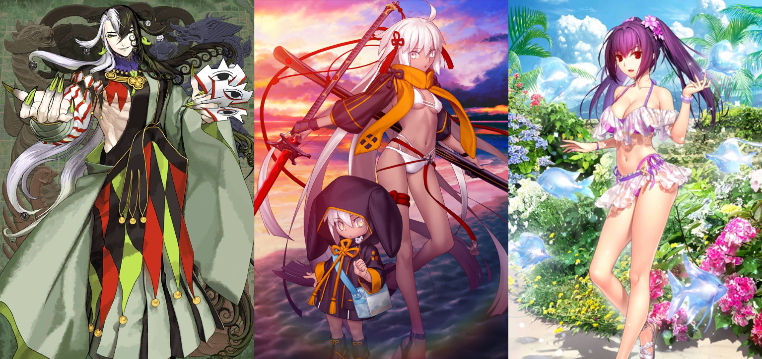 [JP] [INSTANT] FGO Skadi ruler + Ashiya Doman Okita Saber Alter Fate G – Mobile Games Starter