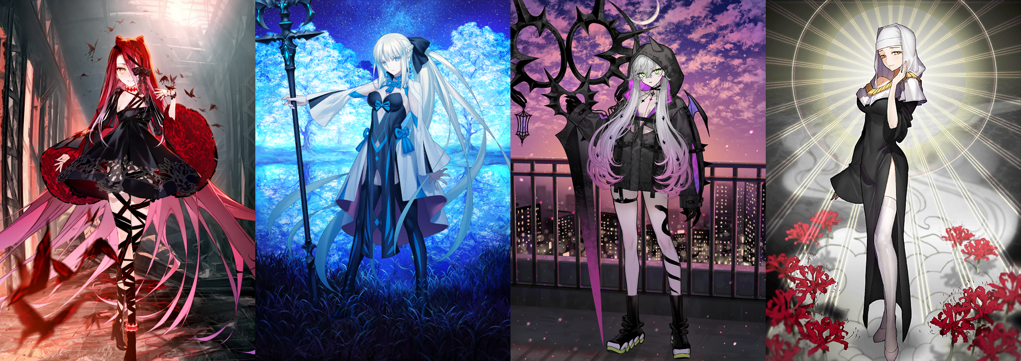 [JP] [INSTANT] FGO Typhon + Lilith Morgan Kiara + 3-4x5* Fate Grand Or ...