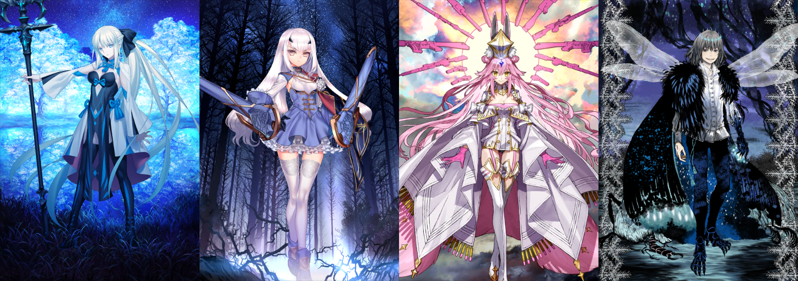 [JP] Morgan Fairy Knight Lancelot Melusine Oberon Koyanskaya FGO Fate ...