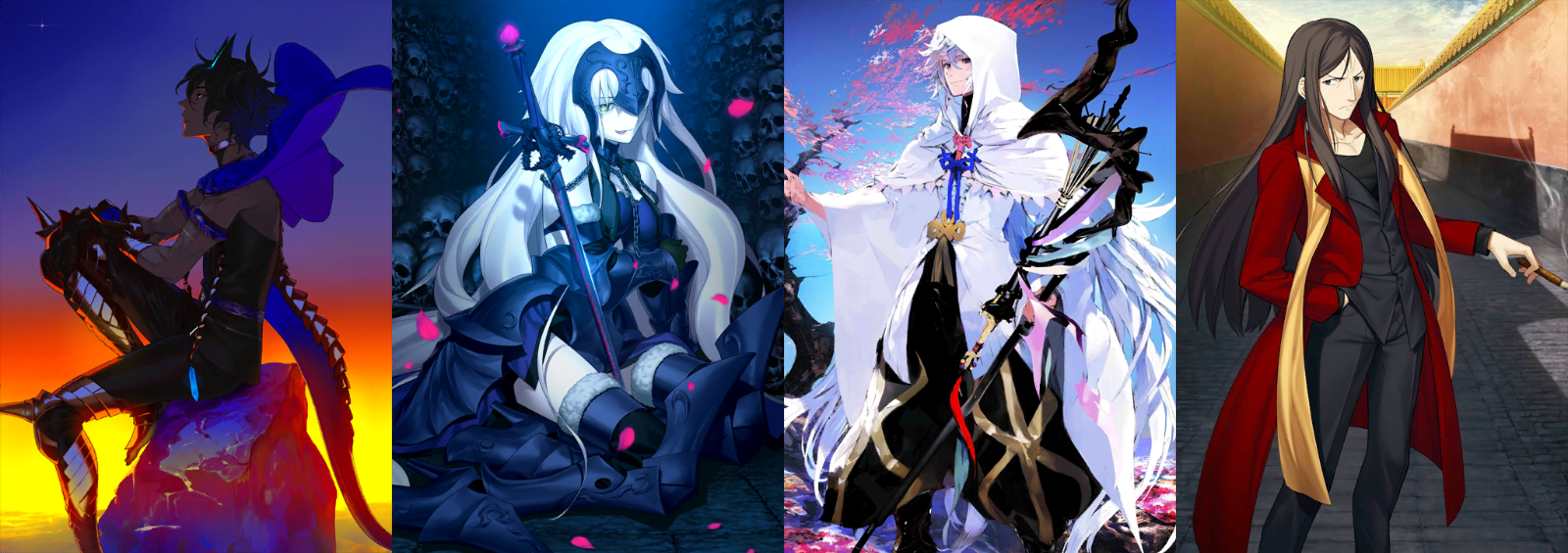 [JP] NP5 Arjuna + NP4 Jeanne alter + Merlin FGO Fate Grand Order endga ...
