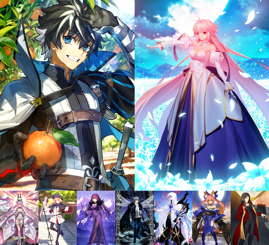 [JP] NP5 Charlemagne + Koyanskaya Oberon Skadi Castoria Arcueid FGO Fa – Mobile Games Starter