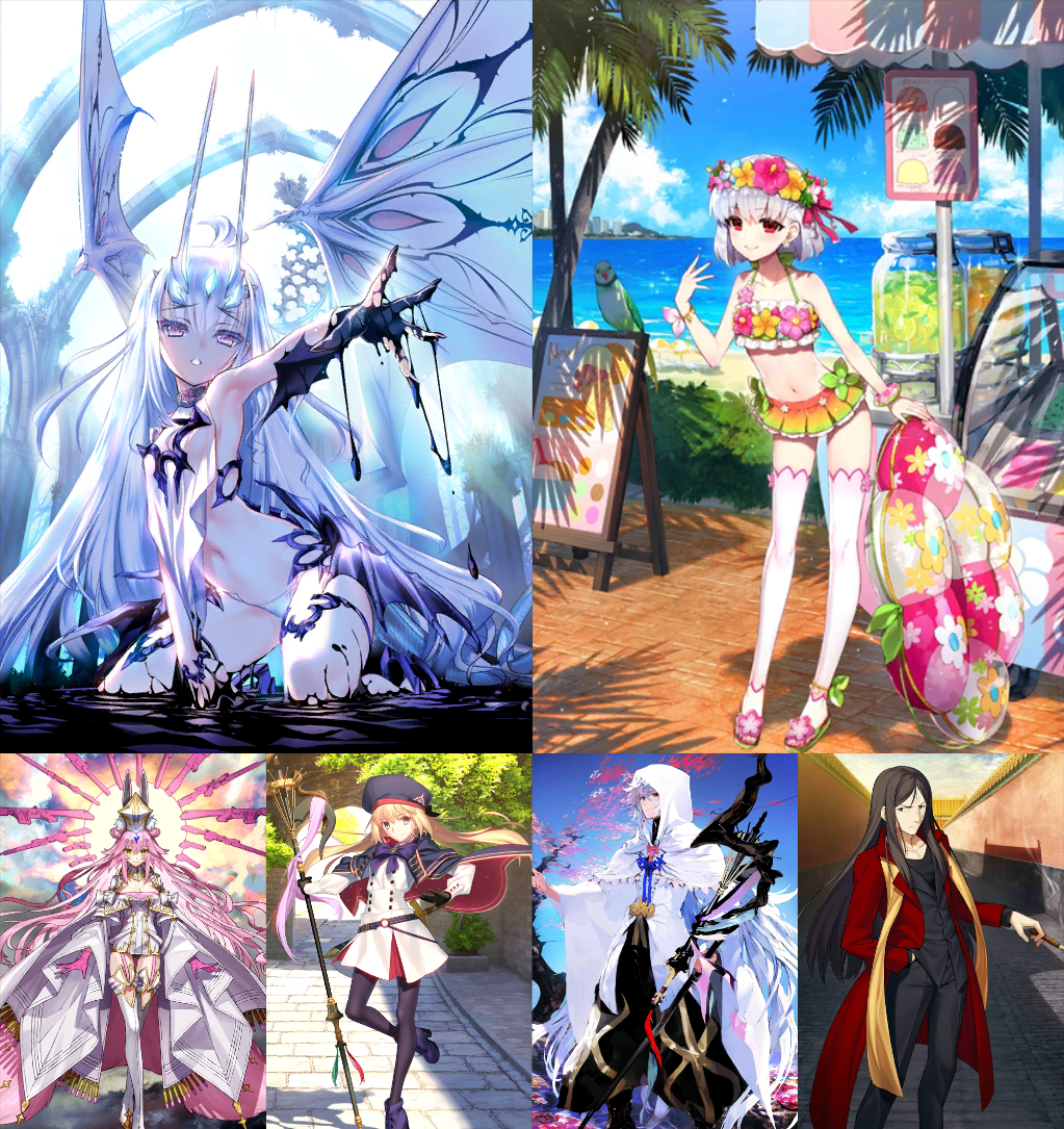 [JP] NP5 Fairy Knight Lancelot Melusine +Castoria Koyanskaya Kama FGO – Mobile Games Starter