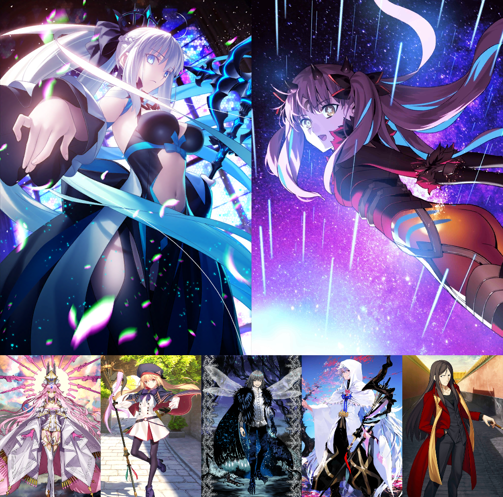 [JP] NP5 Morgan NP4 Space Ishtar + Castoria Koyanskaya Oberon FGO Fate ...