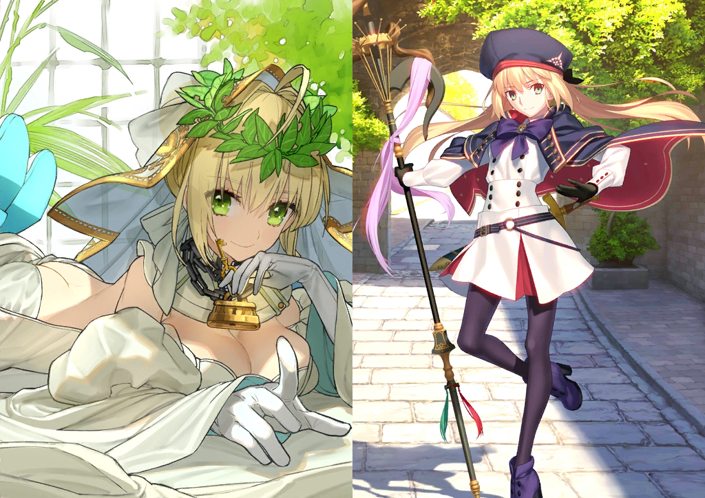 [JP] NP5 Nero bride + Artoria Caster Castoria + 300-500SQ FGO Fate Gra ...