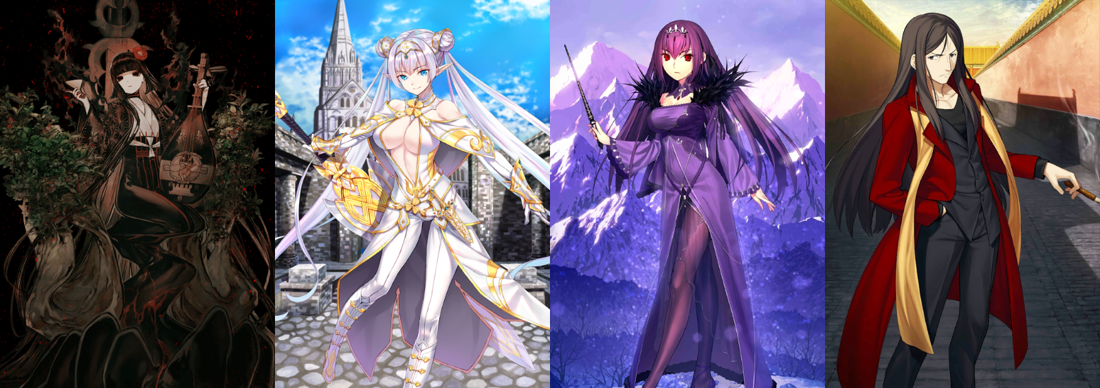 [JP] NP5 Sen no Rikyu + NP3 Britomart + Skadi Fate Grand Order FGO end ...