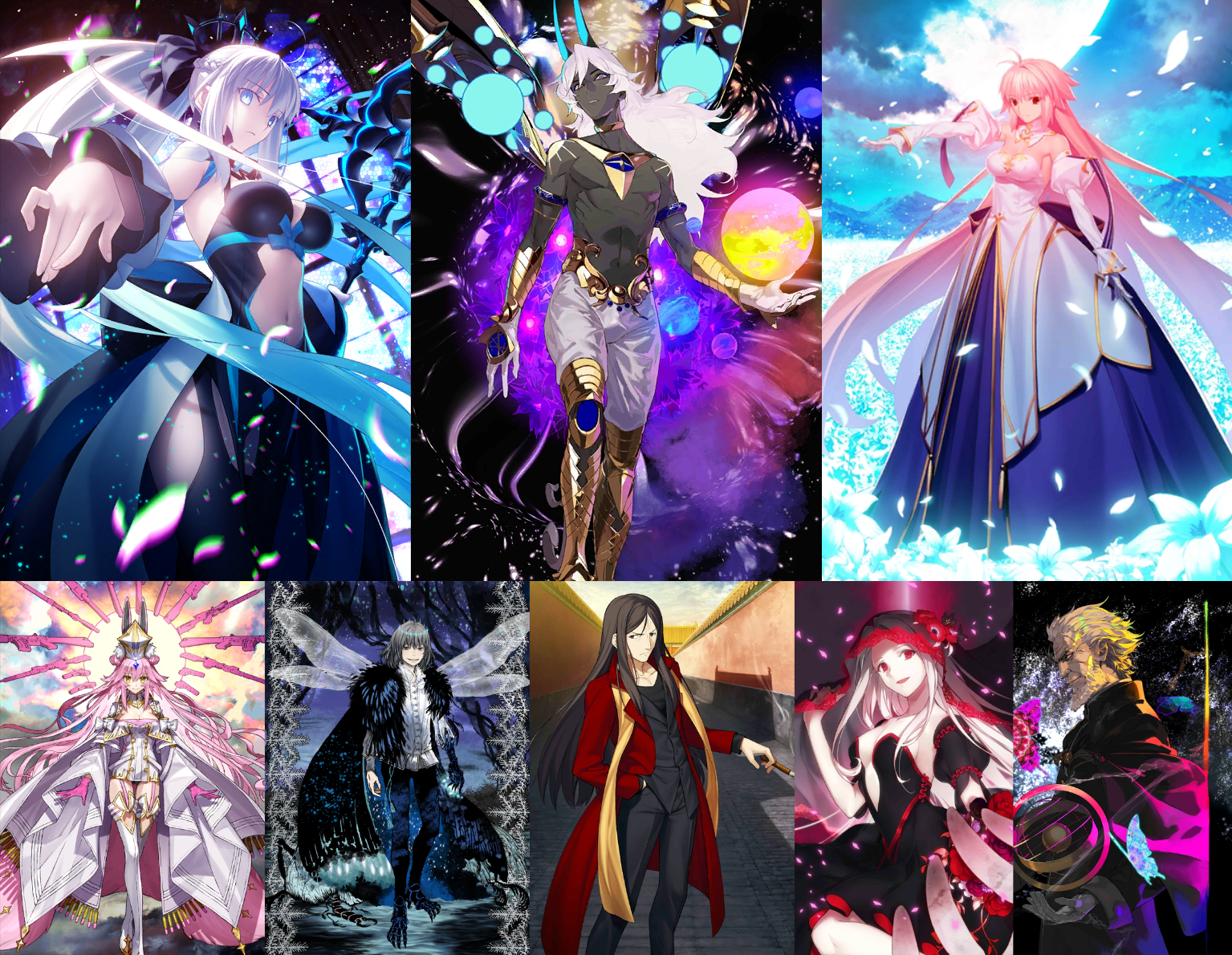 [JP] NP5(7) Morgan +Arcueid Koyanskaya Oberon Arjuna FGO Fate Grand Or ...
