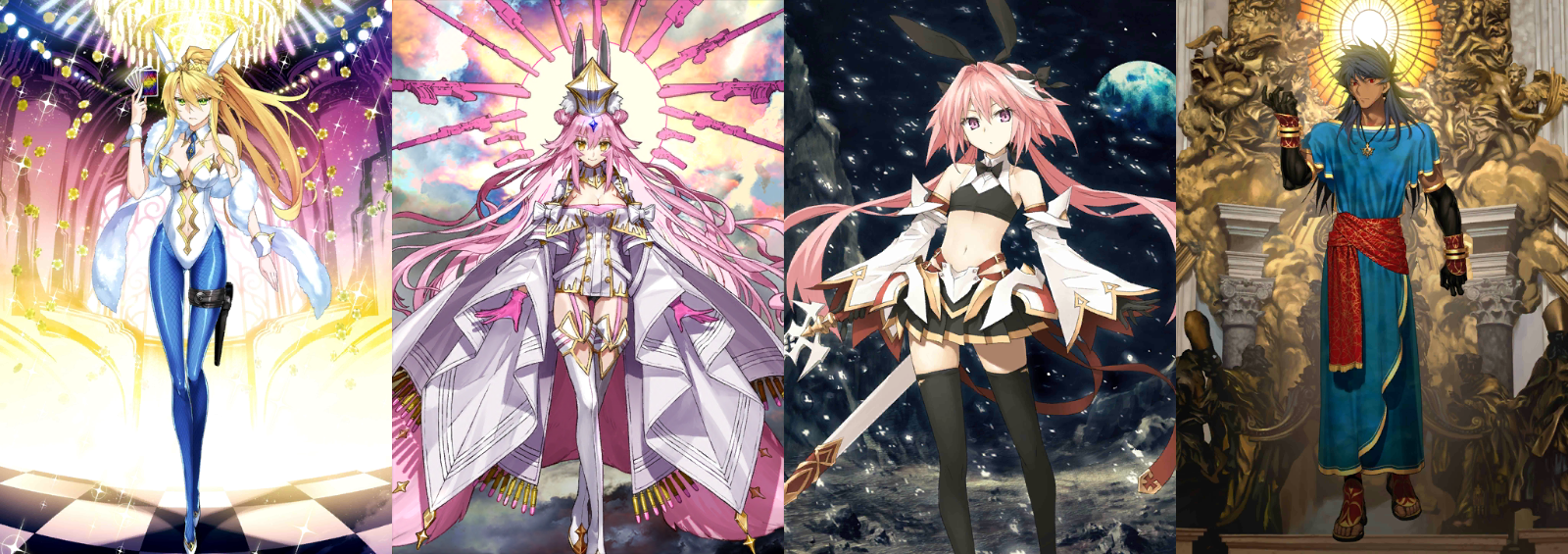 [JP]Fate Grand Order FGO Artoria ruler Koyanskaya Romulus Astolf start ...