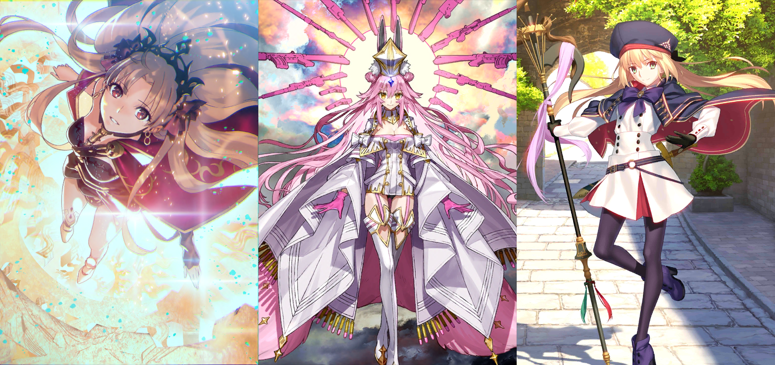 [JP]Fate Grand Order FGO NP5 Ereshkigal + Koyanskaya Castoria starter ...