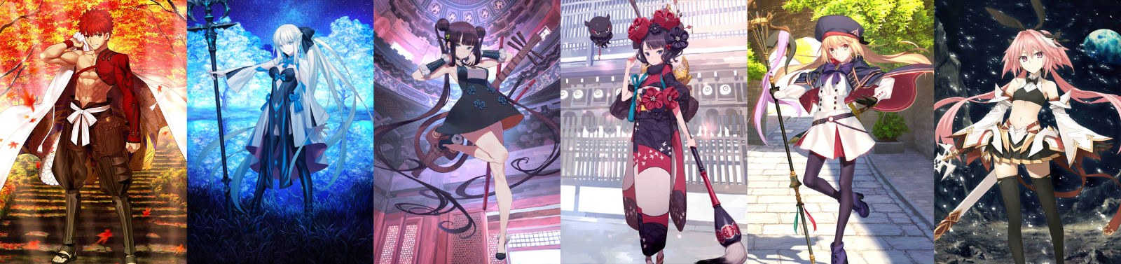 [JP]FGO Artoria Caster Castoria Hokusai Muramasa Yang Astolfo Morgan F ...