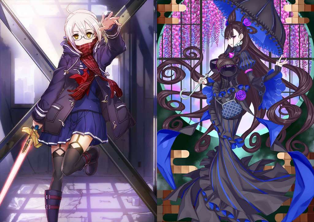 [JP]FGO Fate Grand Order Mysterious Heroine X MHX alter Murasaki start ...