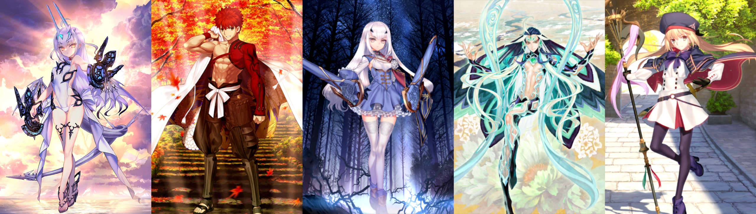 [JP]FGO Muramasa Artoria Caster Castoria double Fairy Knight Lancelot ...