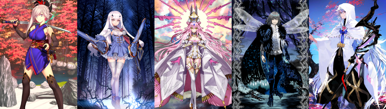 [JP]FGO Musashi Fairy Knight Lancelot Melusine+ Koyanskaya Oberon Merl – Mobile Games Starter