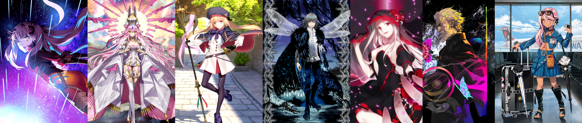 [JP]FGO NP5 Space Ishtar + Artoria Caster Castoria Koyanskaya Oberon C ...