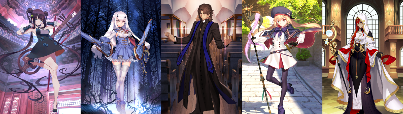 [JP]FGO Yang Guifei Fairy Knight Lancelot Melusine Artoria Caster Cast ...