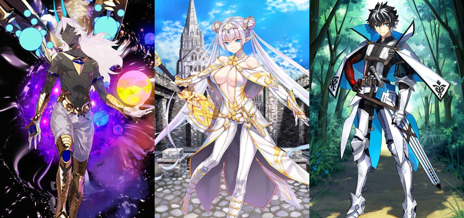 [JP][INSTANT] Britomart Arjuna Charlemagne + 3000-3200SQ FGO Fate Gran – Mobile Games Starter