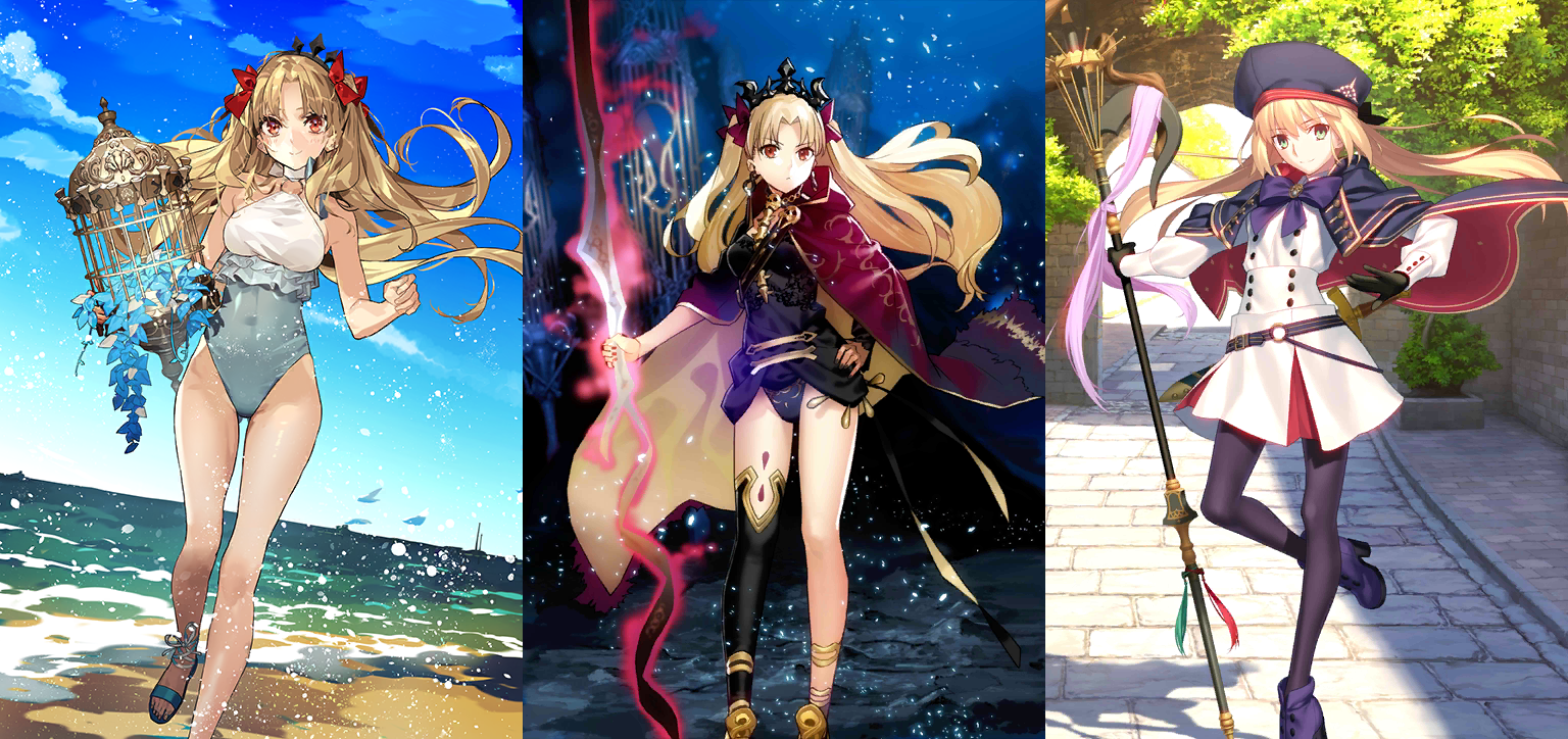 [JP][INSTANT] FGO double Space Ereshkigal + Lancer + Artoria Caster + – Mobile Games Starter