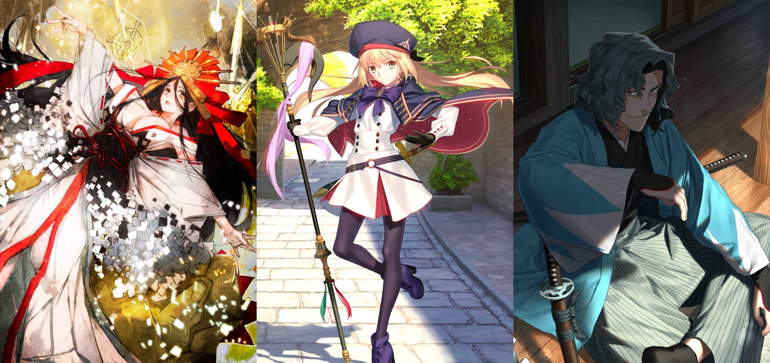[JP][INSTANT] FGO NP3 Himiko Artoria Caster Castoria Saito NP5 Fate Gr ...