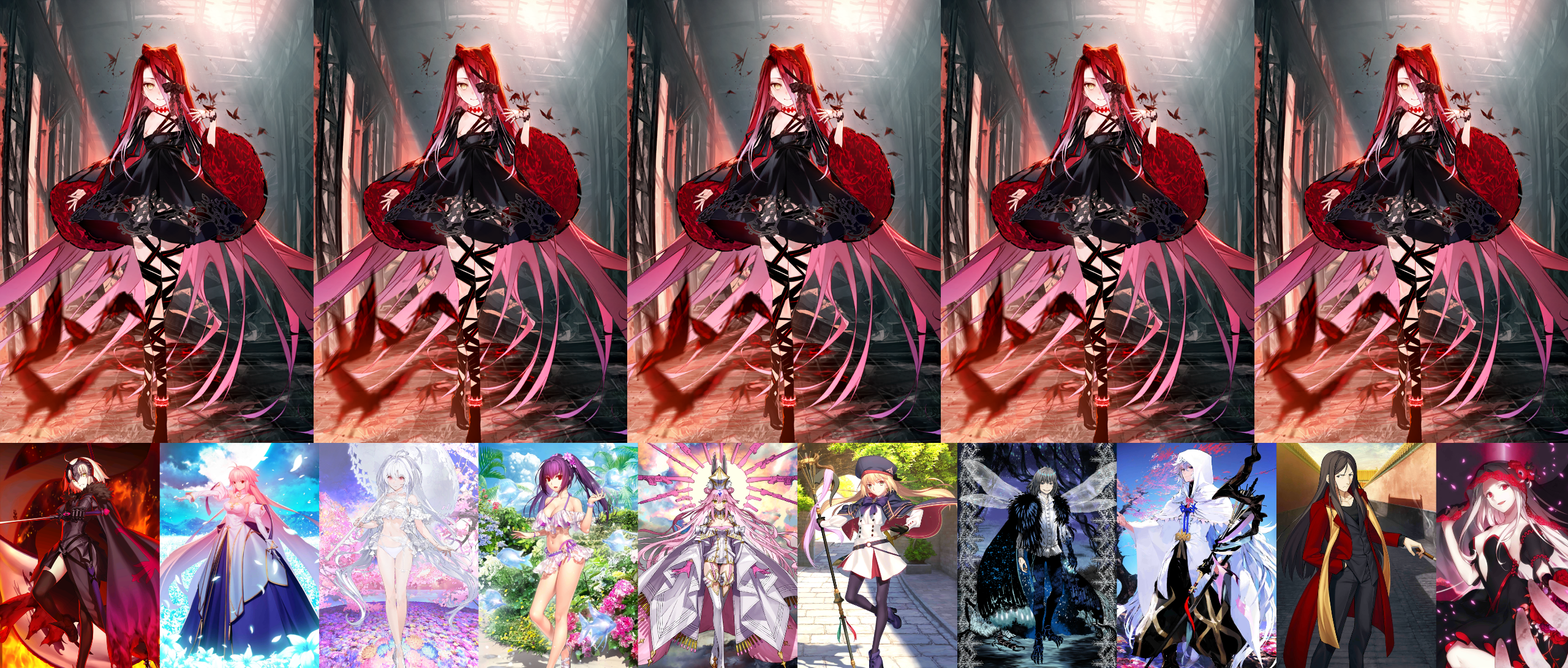 [JP][INSTANT] FGO NP5 Typhon + Koyanskaya Oberon Castoria Skadi Lady A ...