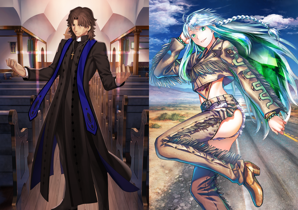 [JP][INSTANT] FGO Rasputin Kirei + Kukulkan Fate Grand Order starter a ...