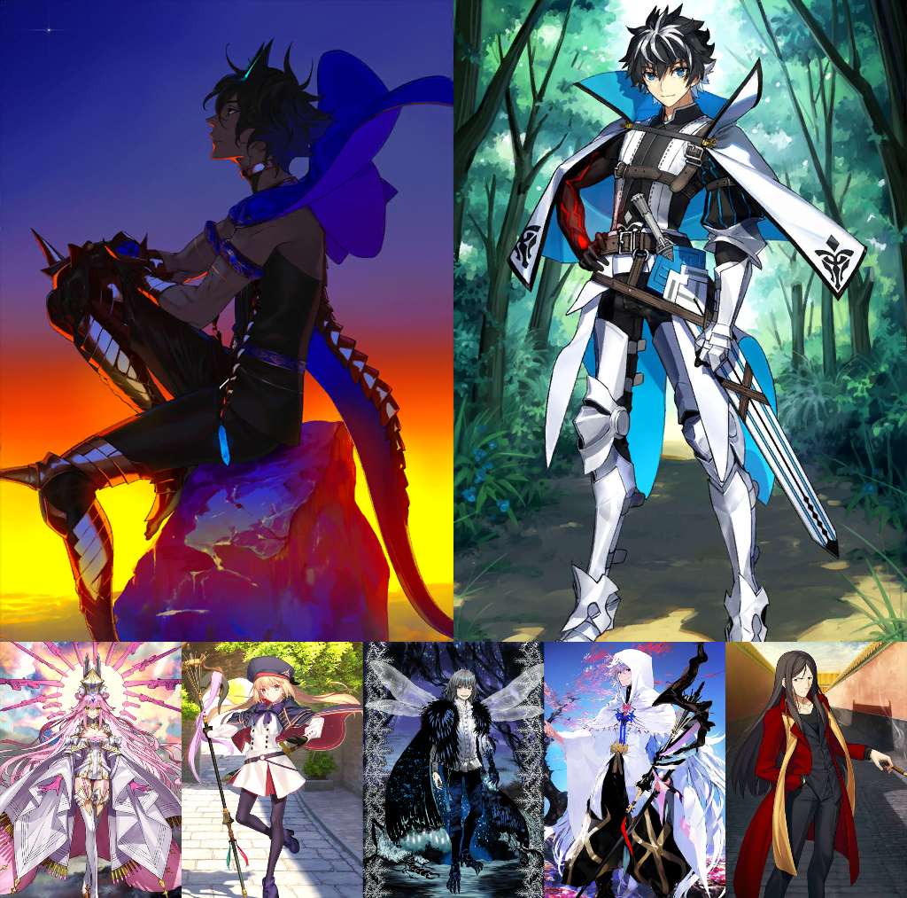 [JP][INSTANT]NP5 Arjuna alter Koyanskaya Oberon Charlemagne FGO Fate G ...