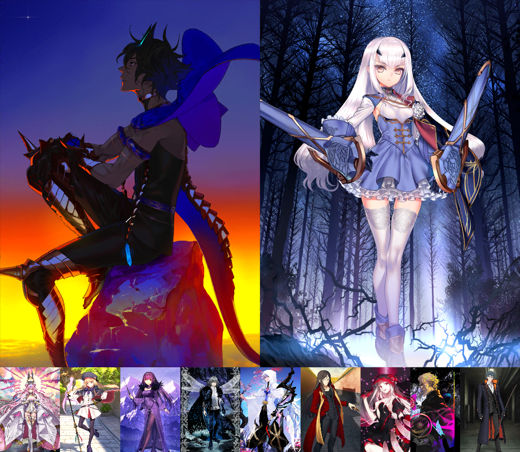 [JP]NP5 Arjuna alter +Fairy Knight Lancelot Melusine Koyanskaya Oberon – Mobile Games Starter