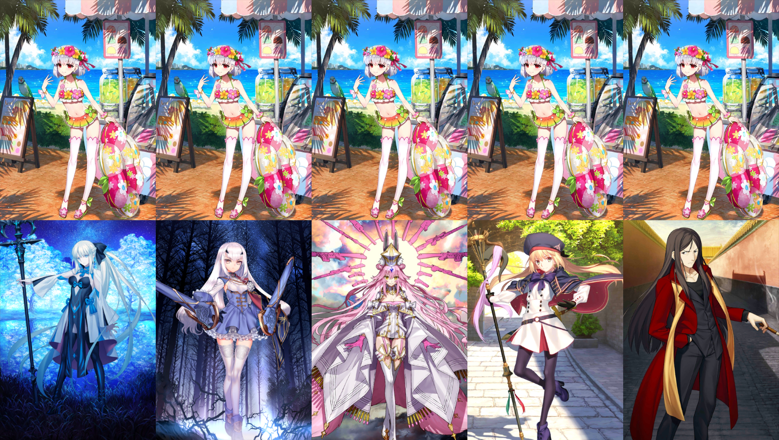 [JP]NP5 Kama Avenger +Morgan Fairy Knight Lancelot Melusine Castoria K ...