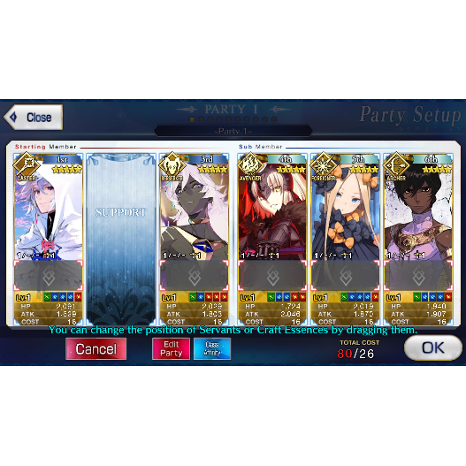 [NA] Fate Grand Order FGO Merlin Abigail Jeanne / Arjuna (alter) start ...