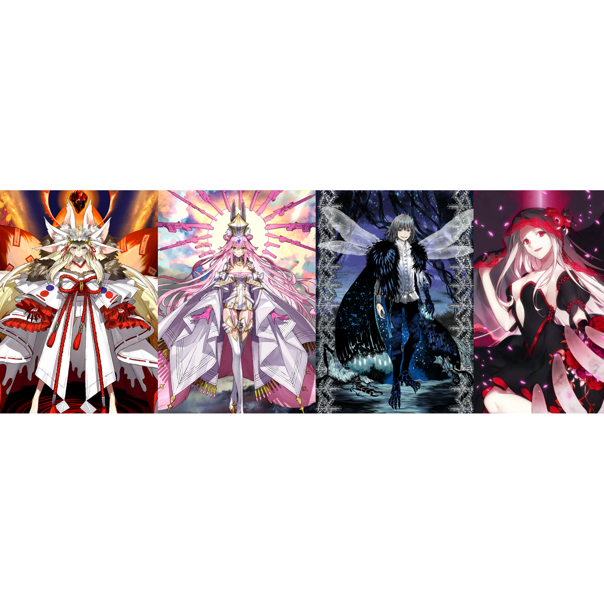[NA] FGO Dark Koyanskaya Vitch Oberon 2 BG+ 1000SQ Fate Grand Order st ...