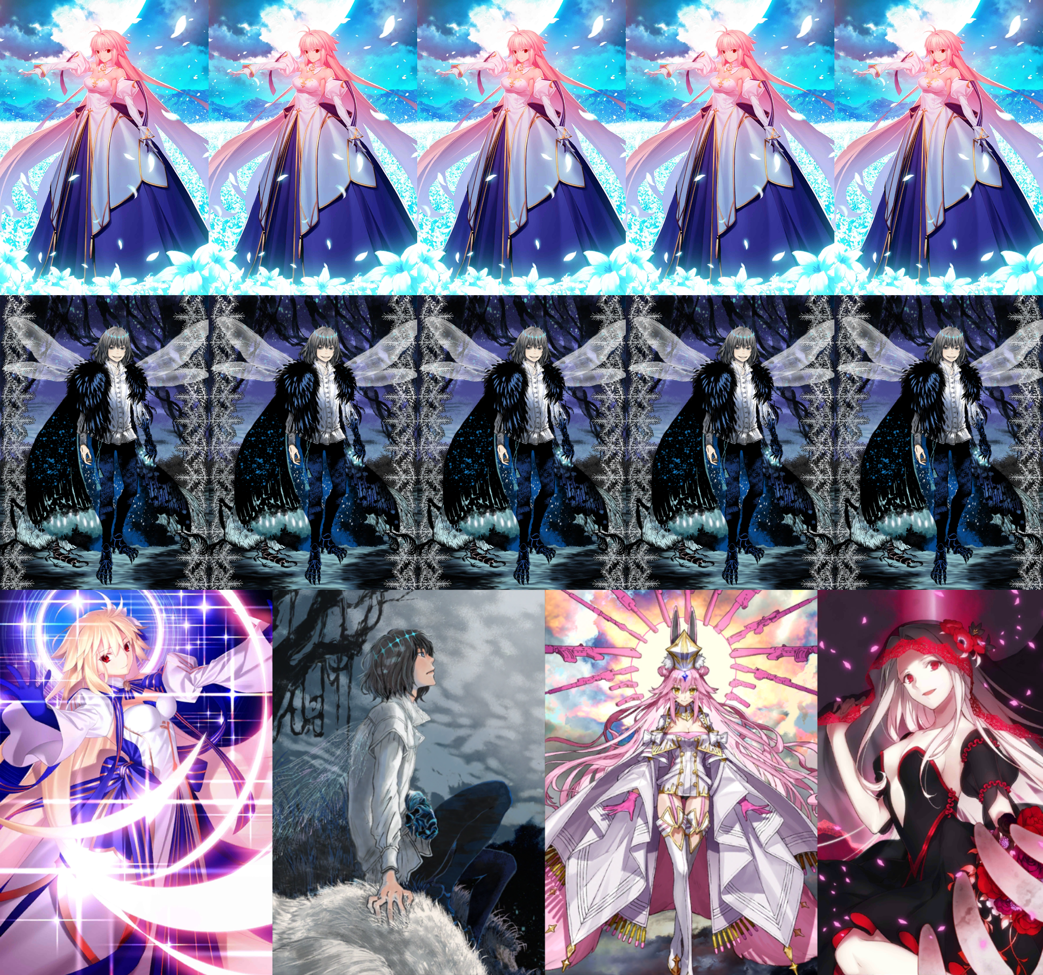 [NA] FGO double NP5 Arcueid NP5 Oberon + Koyanskaya + 1100SQ Fate Gran ...
