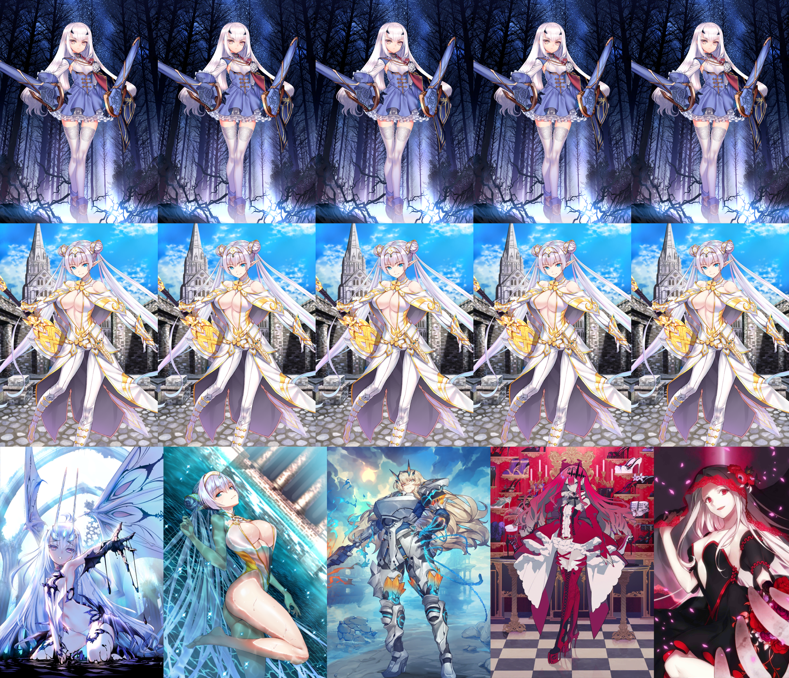 [NA] FGO double NP5 Britomart NP5 Tam Lin Lancelot Melusine Fate Grand ...