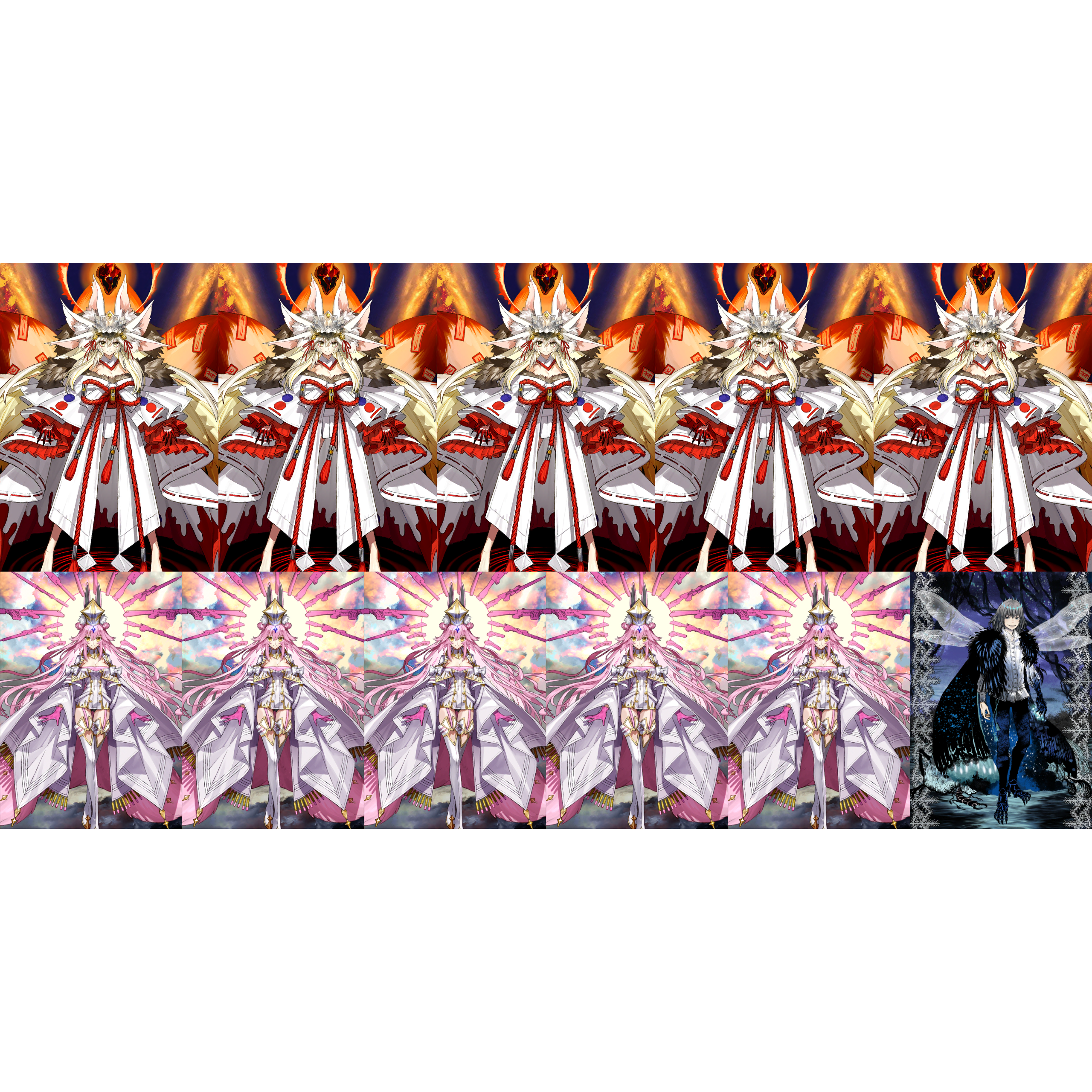 [NA] FGO double NP5 Dark NP5 Light Koyanskaya +Oberon +100-400SQ Fate ...