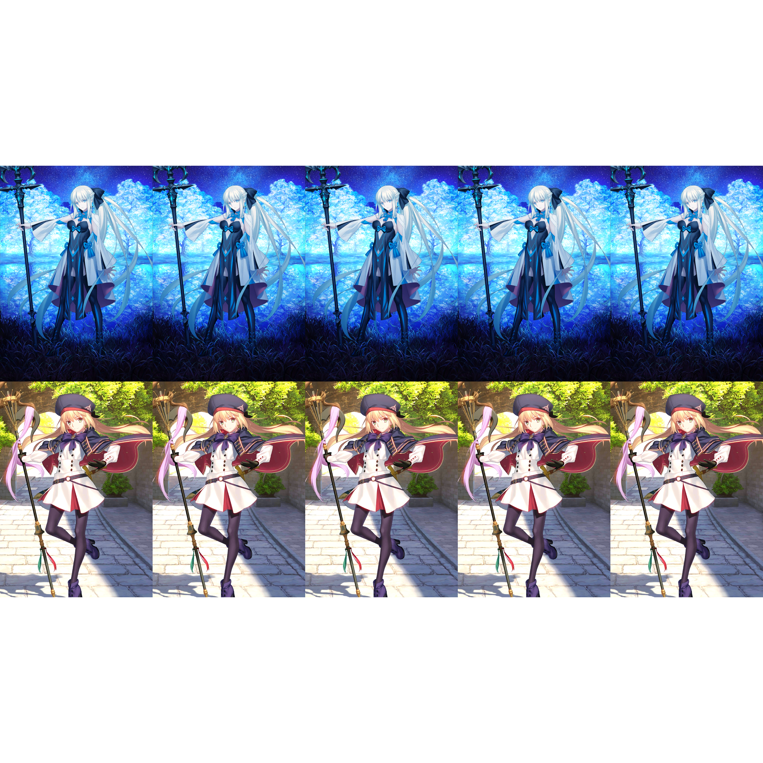 [NA] FGO double NP5 Morgan NP5 Altria Caster + 2000SQ Fate Grand Order ...