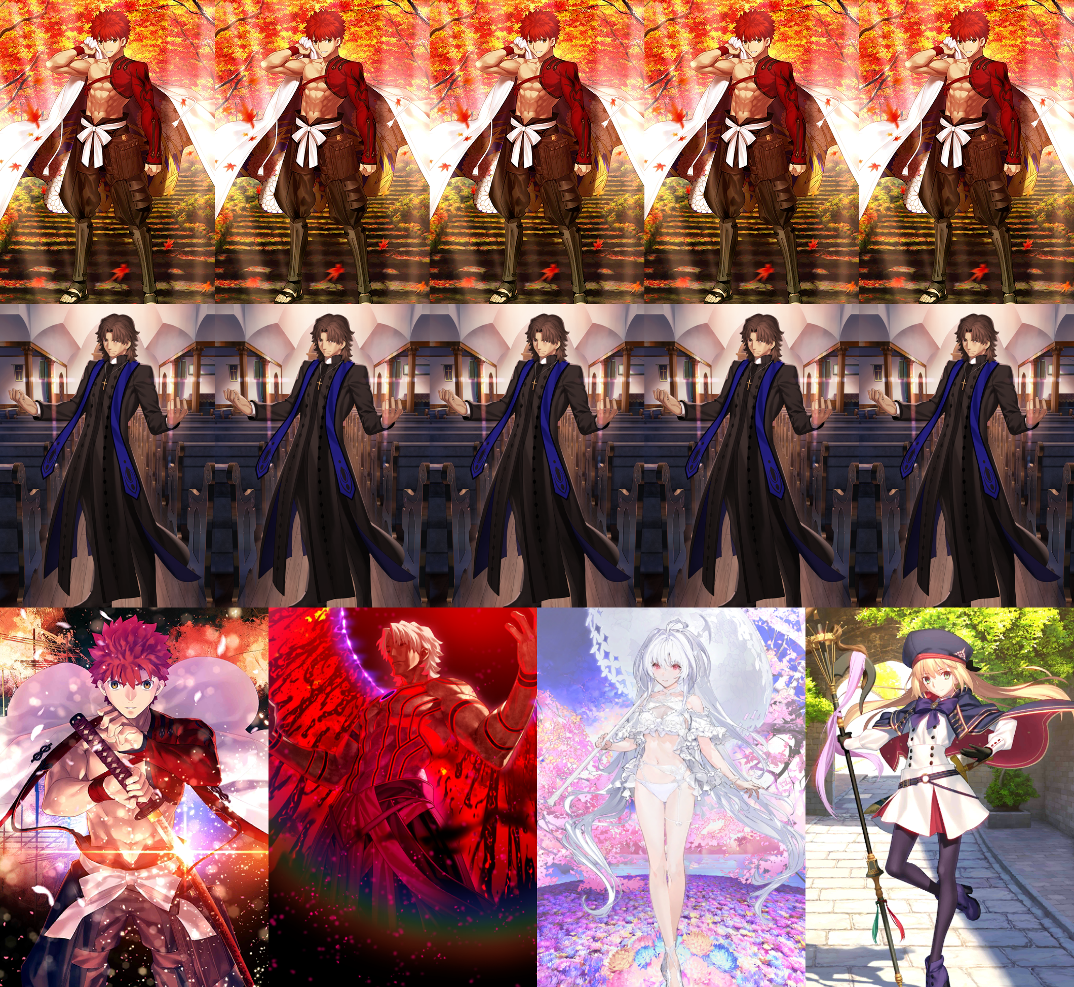 [NA] FGO double NP5 Muramasa NP5 Rasputin + Lady Avalon Altria Caster ...