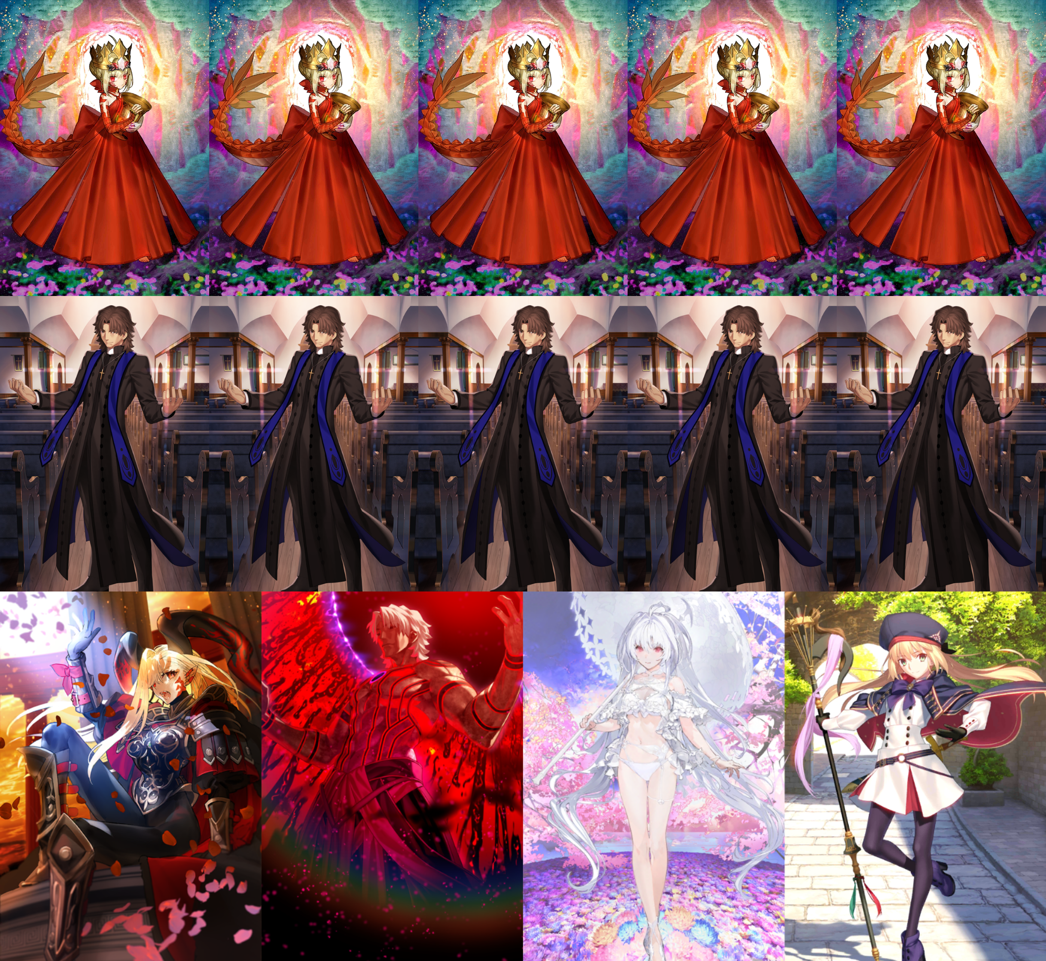 [NA] FGO double NP5 Sodom's Beast Draco NP5 Rasputin + Lady Avalon Alt ...