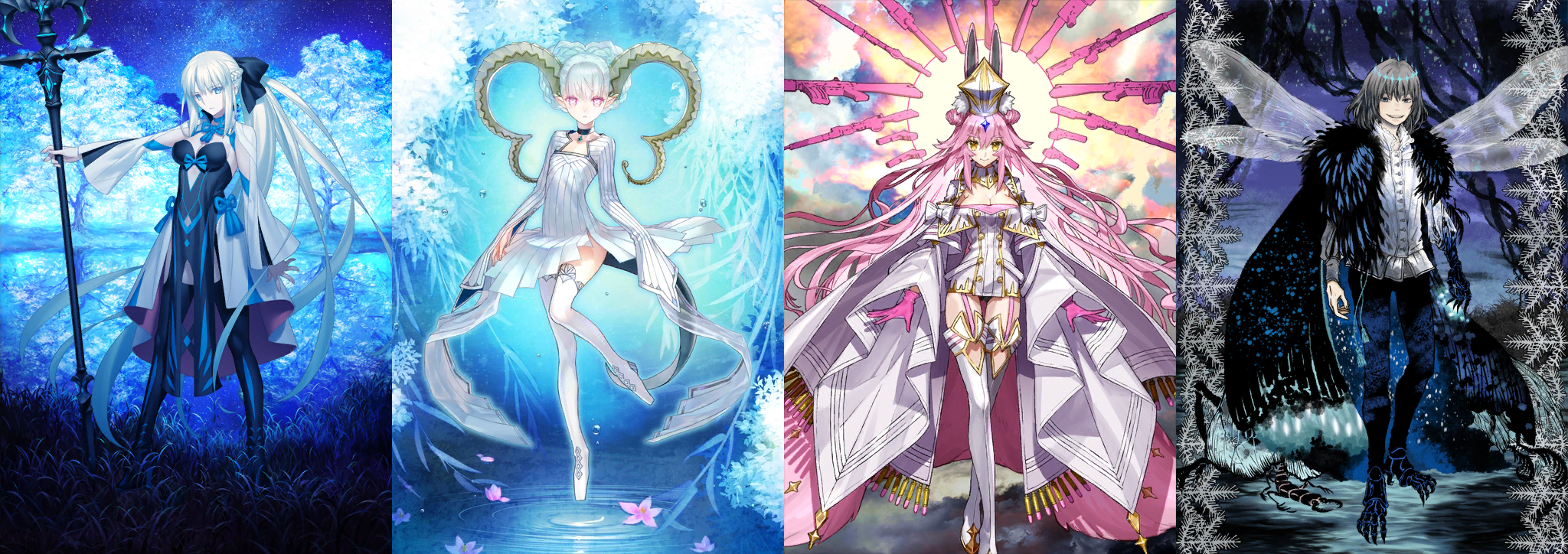 [NA] FGO Morgan Tiamat + Koyanskaya Vitch Oberon + 1000SQ Fate Grand O ...