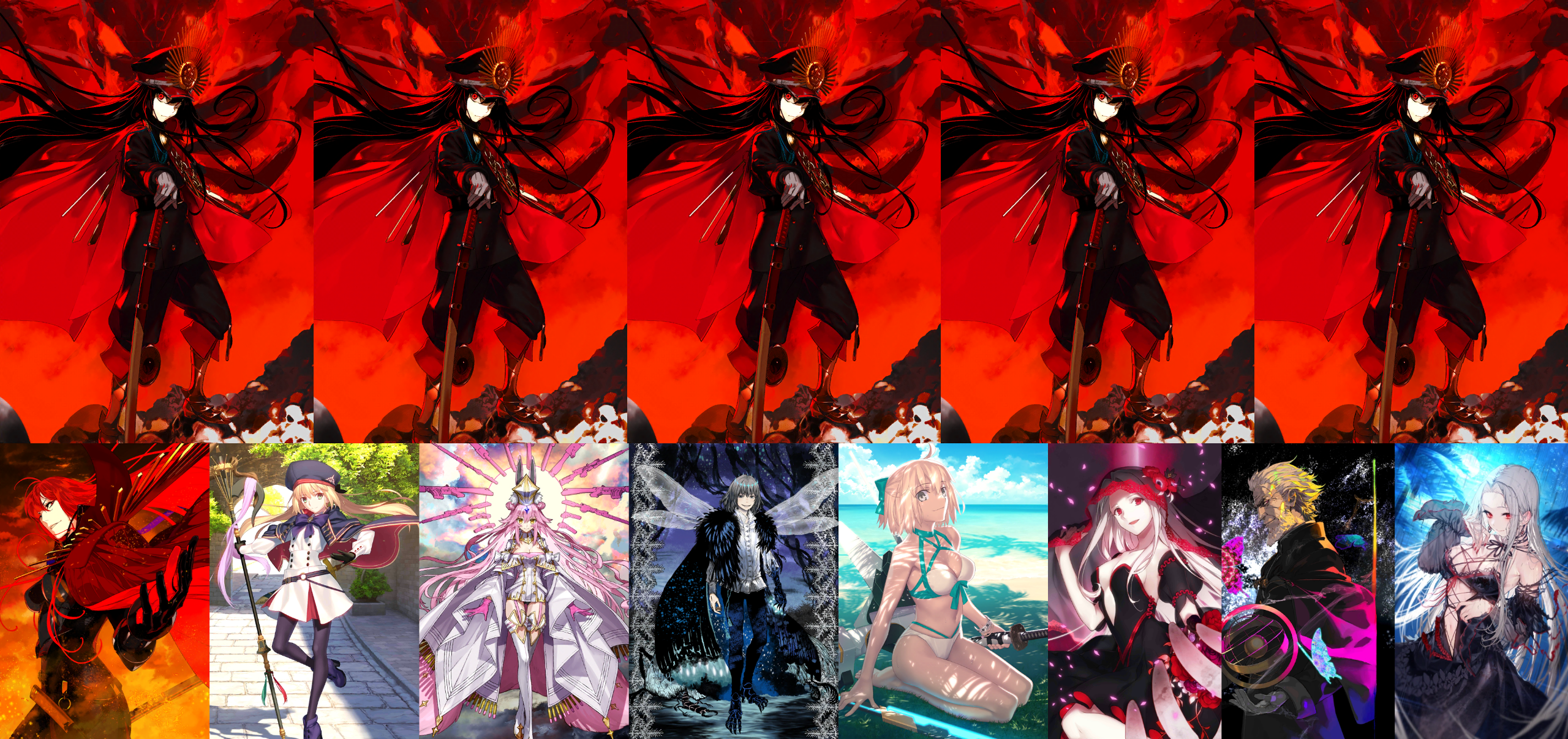[NA] FGO NP5 Nobunaga avenger + Altria Caster Koyanskaya Oberon NP2 Fa ...