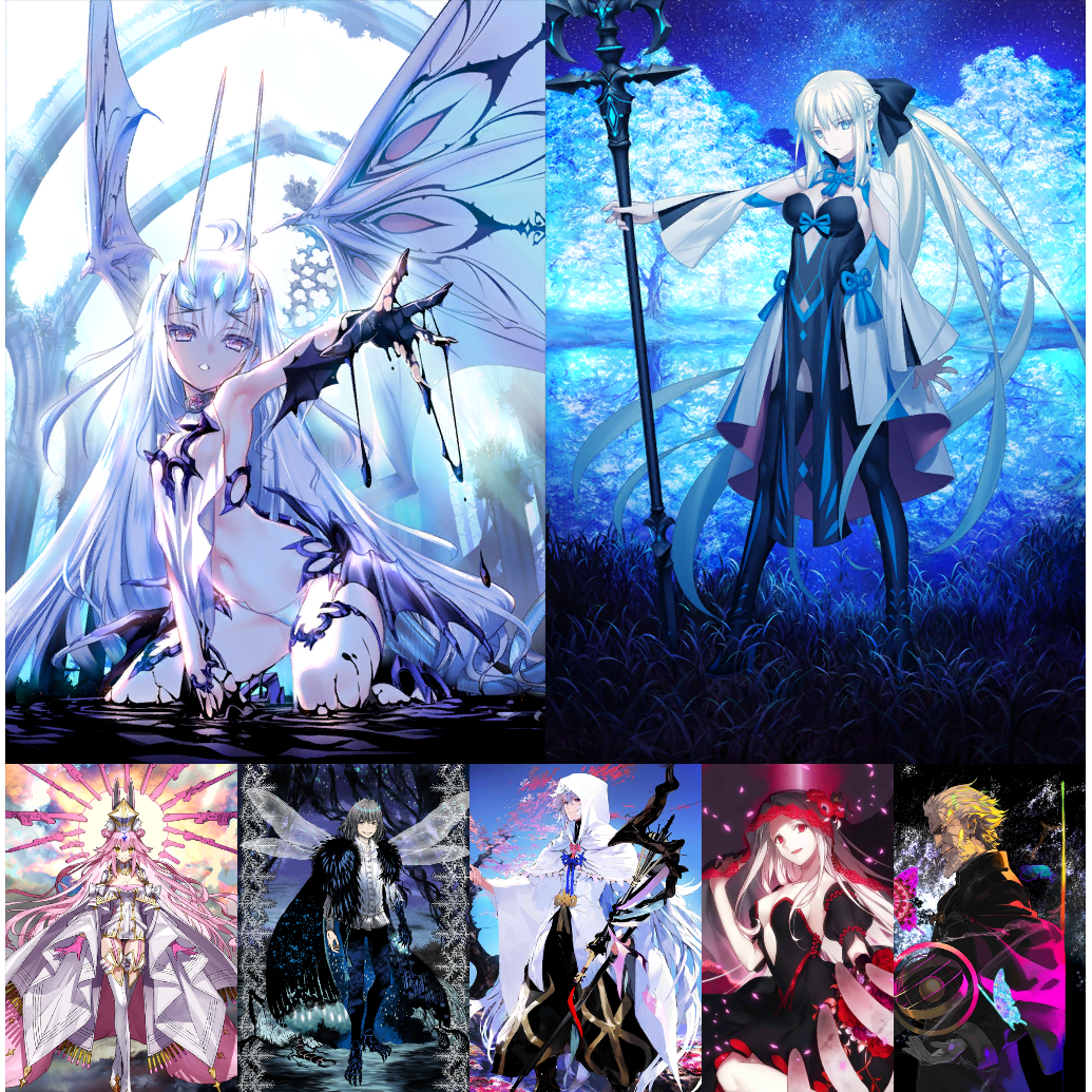 [NA] FGO NP5 Tam Lin Lancelot + Morgan Koyanskaya Oberon Merlin BG Ksc ...