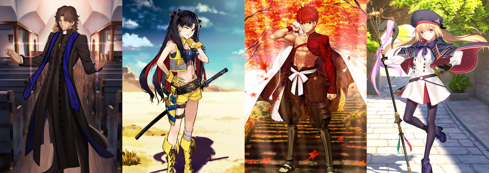 [NA] FGO Space Ishtar Muramasa Rasputin + Altria Caster + 3-4x5* Fate ...