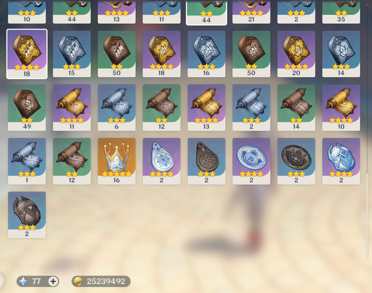 [NA] Genshin Impact C6 Arlecchino +BiS Signature Weapon + 30 intertwin ...