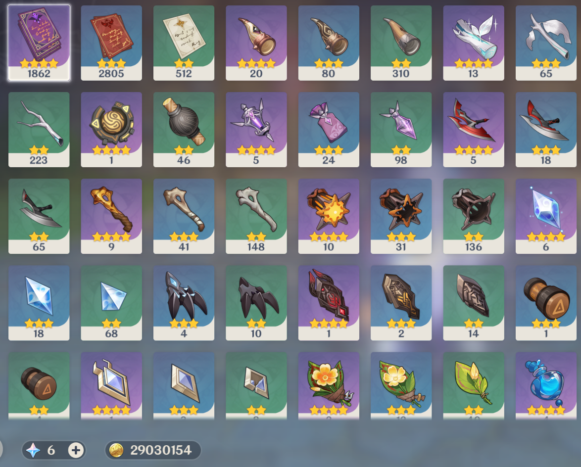 [NA] Genshin Impact LV80 C6 Skirk + BiS Signature Weapon + 80 Intertwi ...