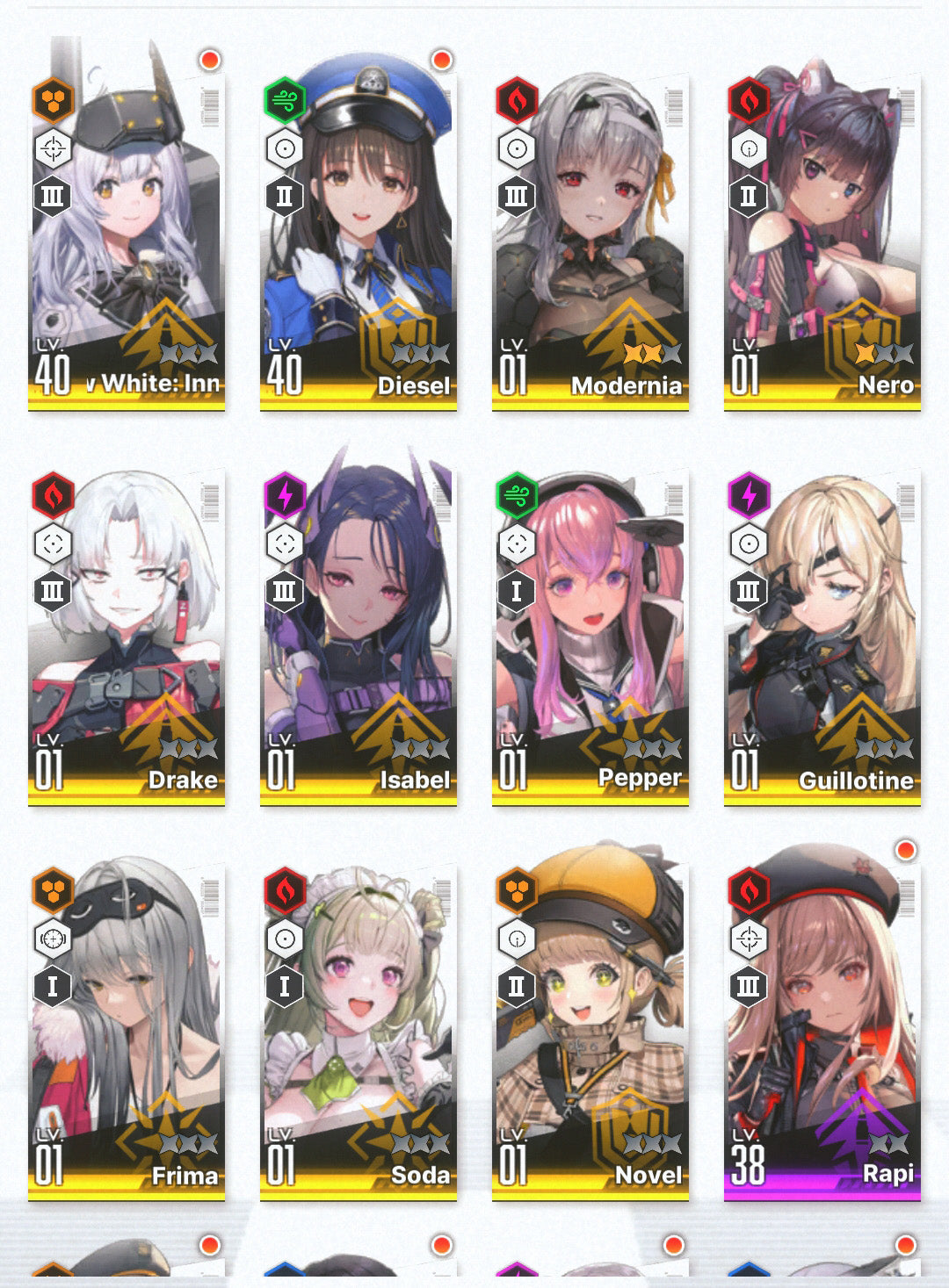 [NA] GODDESS OF VICTORY NIKKE 11SSR 3 Modernia+2 Nero+Soda+ starter ac ...