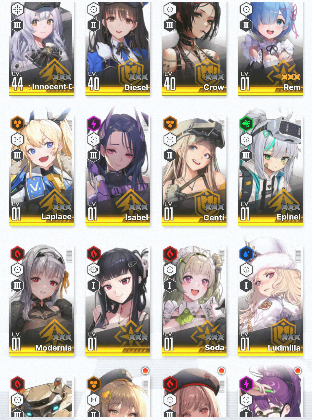 [NA] GODDESS OF VICTORY NIKKE 13SSR MLB 4 Rem+skin+Modernia+Soda+Kille ...