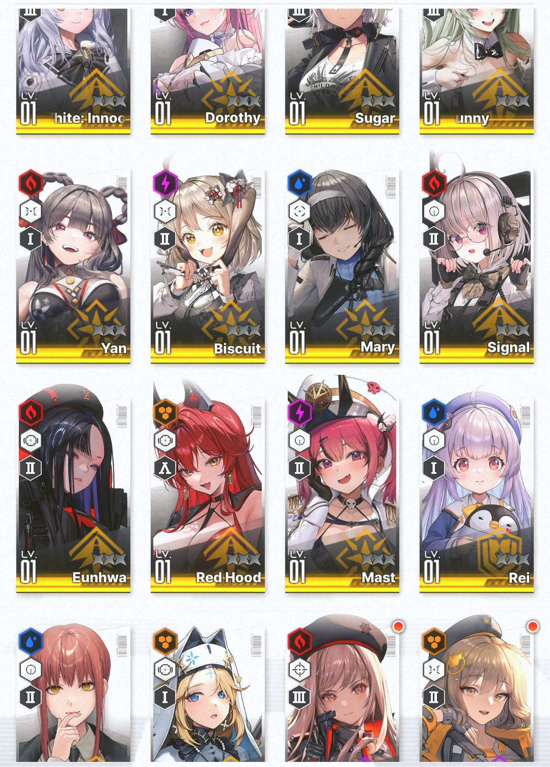 [NA] GODDESS OF VICTORY NIKKE 14SSR+Pity Dorothy+Makima+Red Hood+Skin+ ...